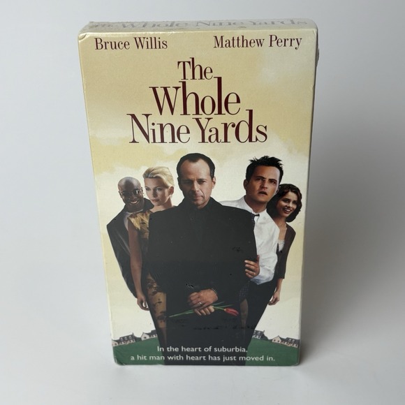 Media | The Whole Nine Yards Vhs 200 Brand New Sealed Bruce Willis ...